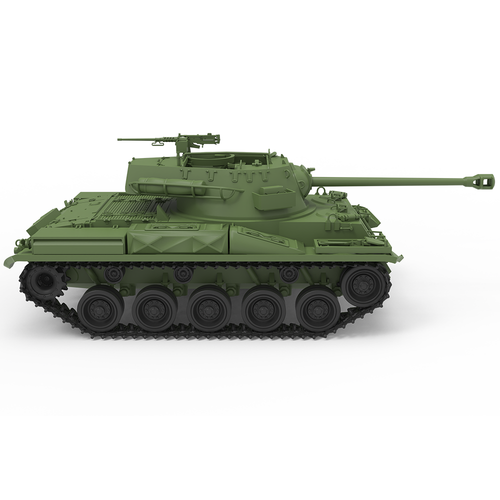 SSMODEL SS87374 1/87 Military Model Kit Type 64 Light Tank 3D PRINTING ...