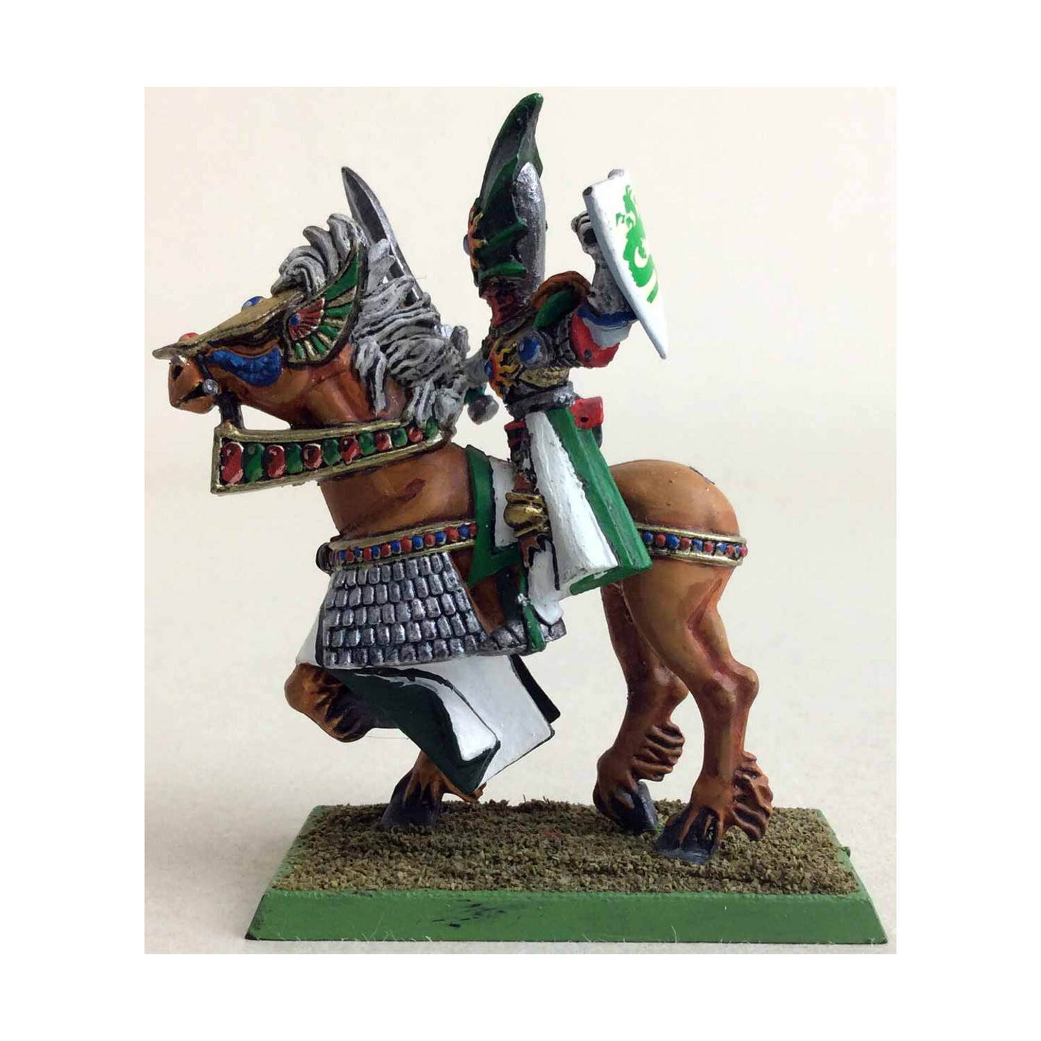 Games Workshop WHF High Elves Plastic High Elf Lord on Horse #3 EX | eBay