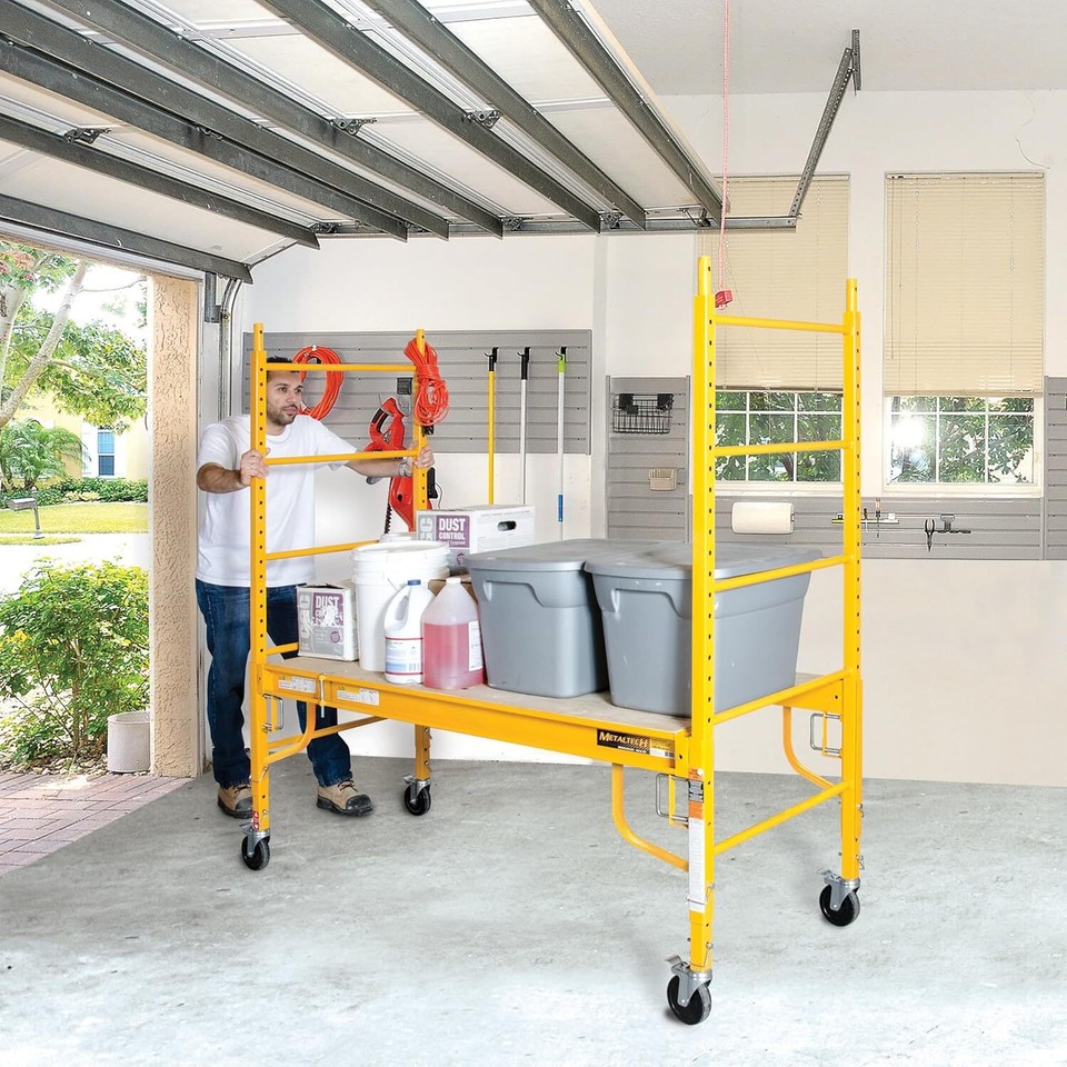 NEW-MetalTech Scaffolding Platform,Bakers Scaffold Ladder Roofing ...