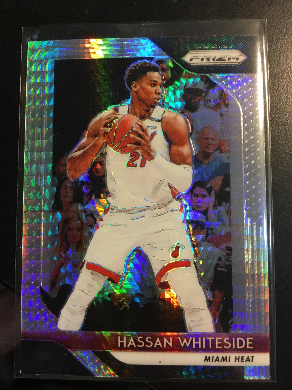 2018-19 Panini Prizm - Hyper Prizm #196 Hassan Whiteside for sale ...