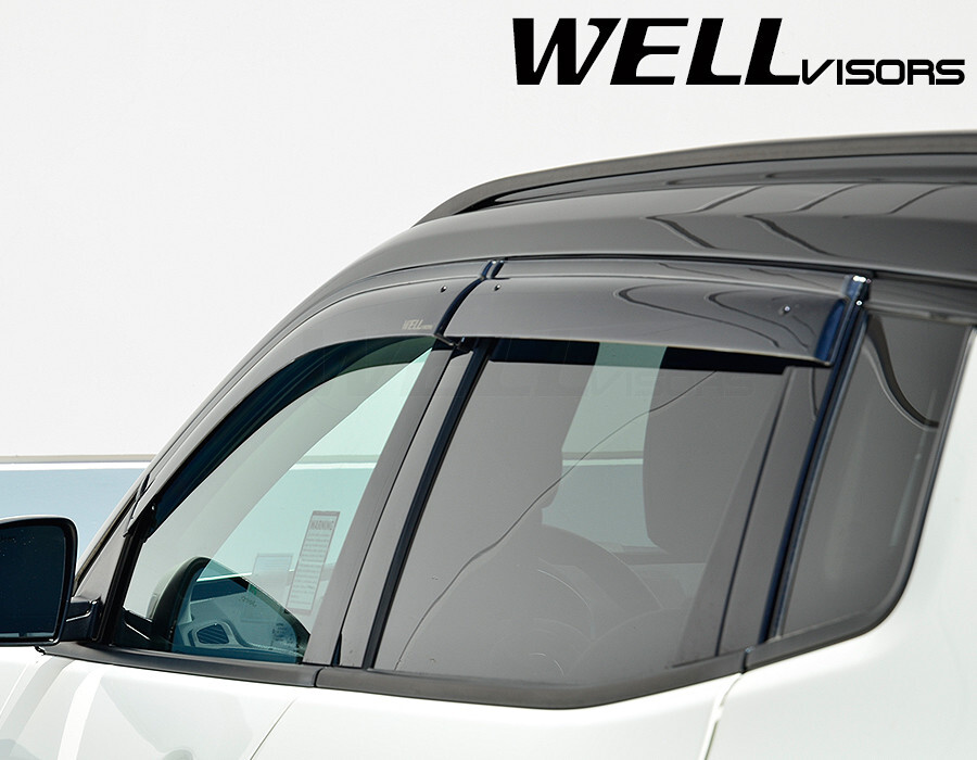 WellVisors Window Visors 2017-2022 For Jeep Compass Sun Visors ...