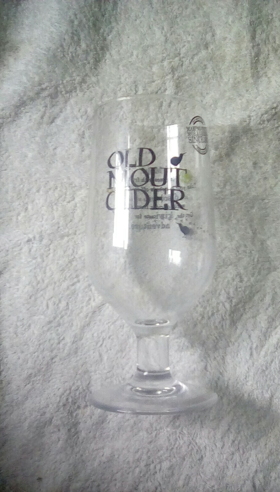 OLD MOUT CIDER PINT GLASS GOV STAMP | eBay UK