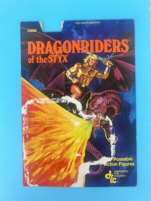 Dragonriders of the Styx CARD BACK ONLY - Action Figure Card DFC toys ...