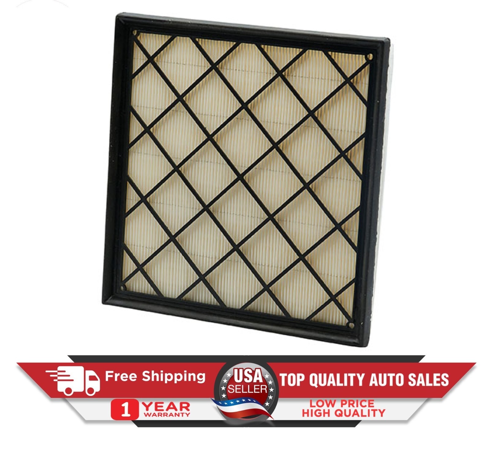 NEW S3128, CA10990, AF6163 ENGIN AIR FILTER FOR- BUICK, CHEVROLET ...