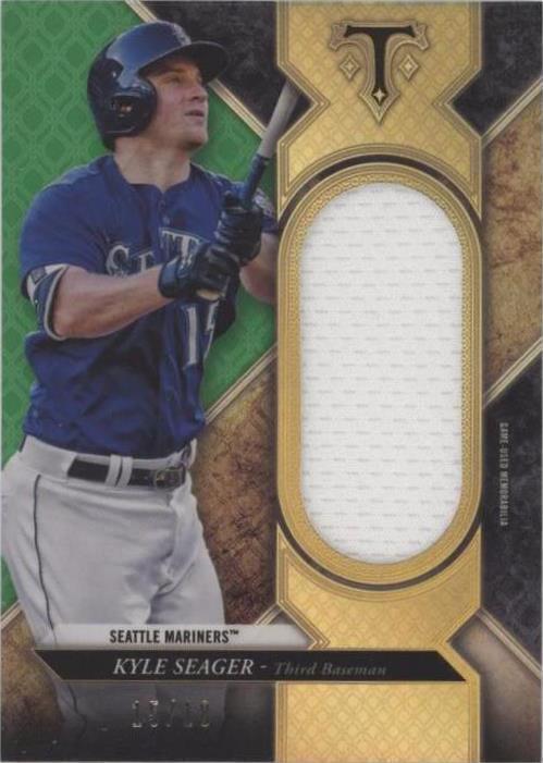 2017 Topps Triple Threads - Single Jumbo Relics Kyle Seager #SJR-KSE ...