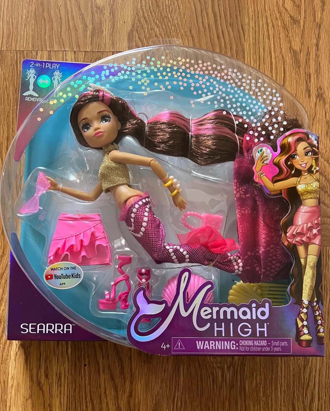 NEW Mermaid High Searra Doll w/ Removable Tail, Clothes & Accessories ...