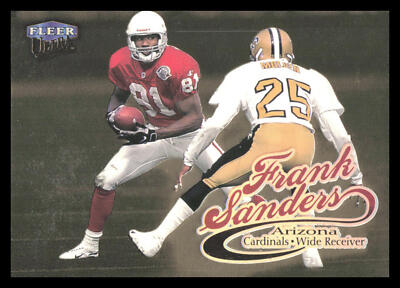 1999 Ultra Frank Sanders #53G Gold Medallion Arizona Cardinals 3D | eBay