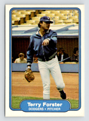 1982 Fleer Card, #4 Terry Forster, Los Angeles Dodgers | eBay