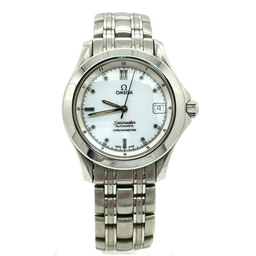 Omega Watch 1681501 38mm Men's Whites X Silver 3555460 | eBay