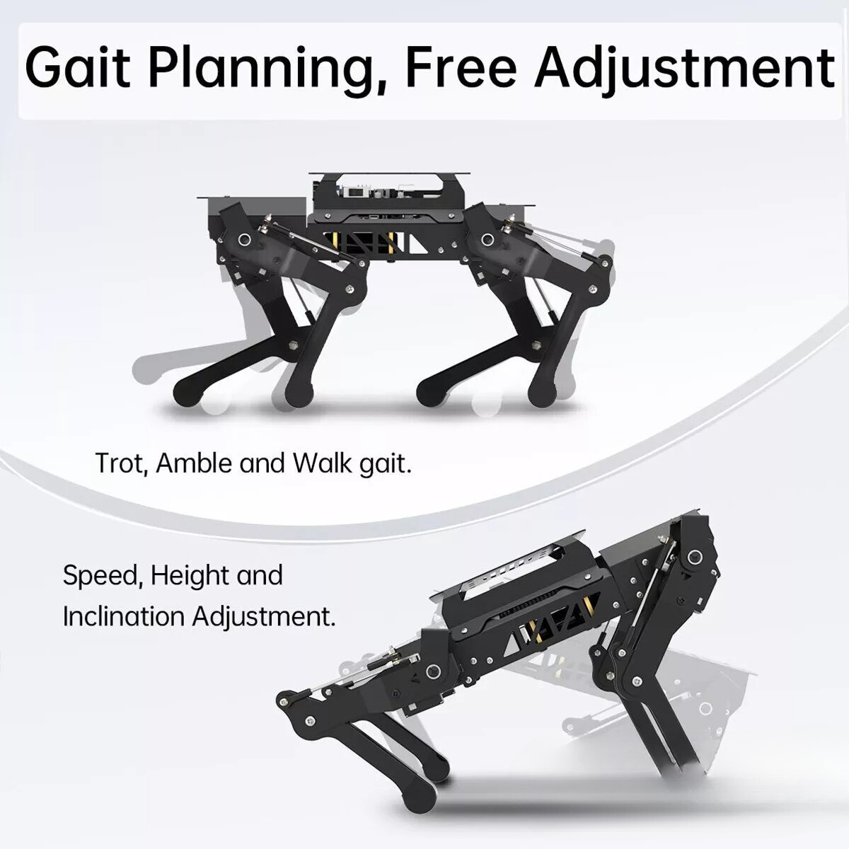 PuppyPi Standard Kit AI Robot Quadruped Robot ROS Open Source Robot Dog ...