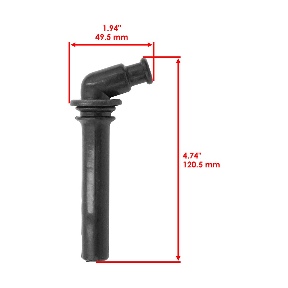 Caltric Spark Plug Boot Cap For Kawasaki Vulcan 800 VN800 1995-2005 ...