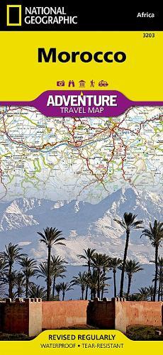 National Geographic Maps Morocco (Map) 9781566955300 | eBay