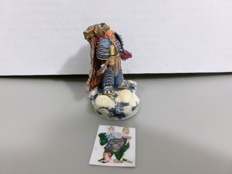 =Warhammer 40k SPACE WOLVES Leman Russ Primarch Kabuki/Ronin Model 190 ...