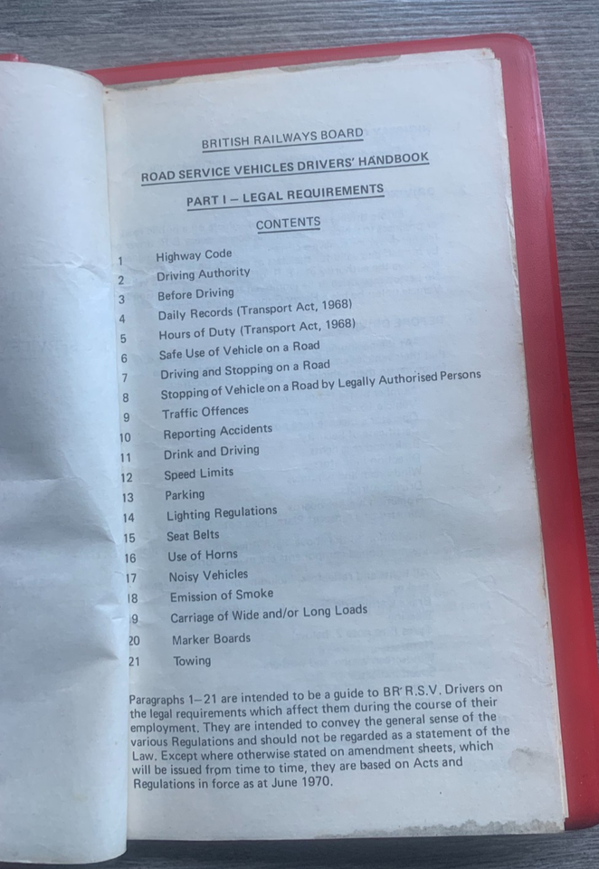 railwayana drivers rule book | eBay UK