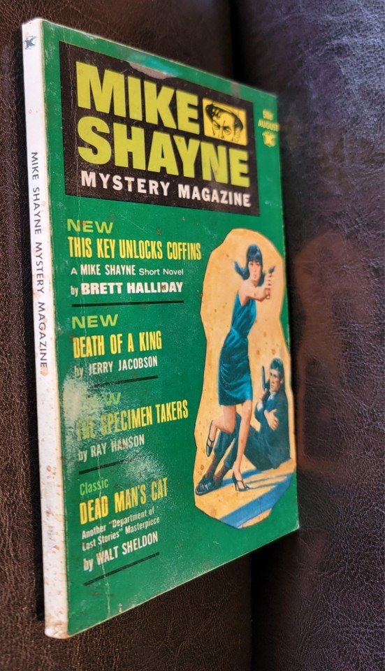 Mike Shayne Mystery Magazine Vol 27 #3 August 1970 Nice GGA cover art ...