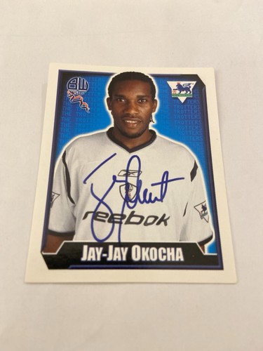 JAY-JAY OKOCHA Merlin Premier League 2003 #135 Bolton Wanderers Nigeria ...