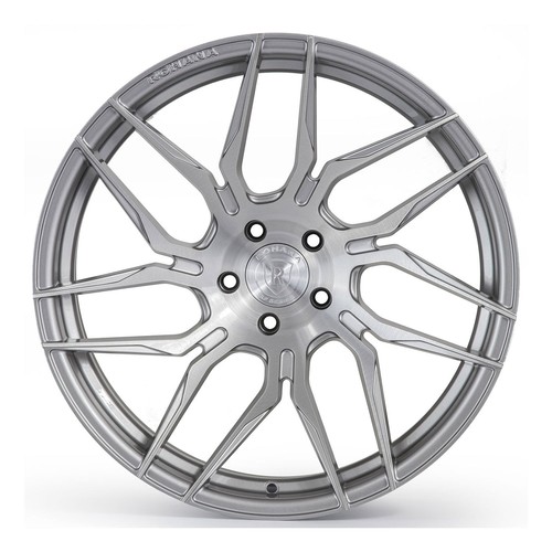 21” ROHANA RFX7 BRUSHED TITANIUM WHEELS FOR PORSCHE CAYENNE S GTS TURBO ...