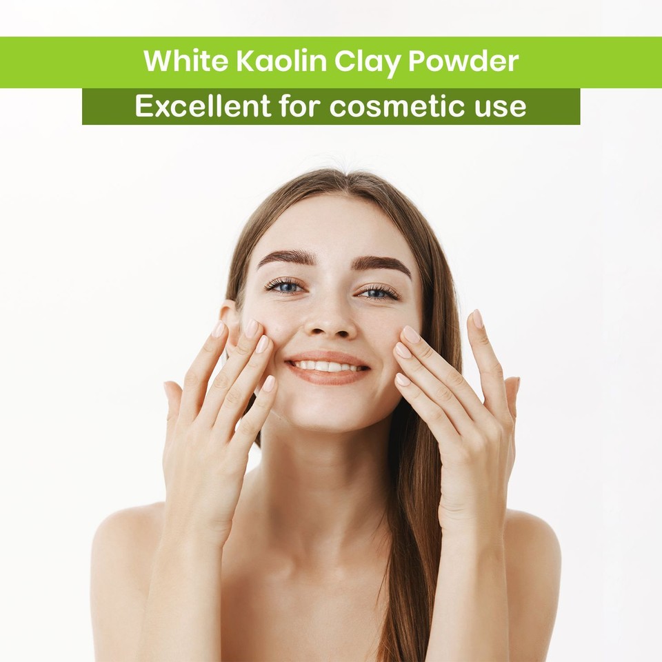 Saopeauty WHITE KAOLIN CLAY Powder Face Body Mask Cosmetic Grade 100% ...