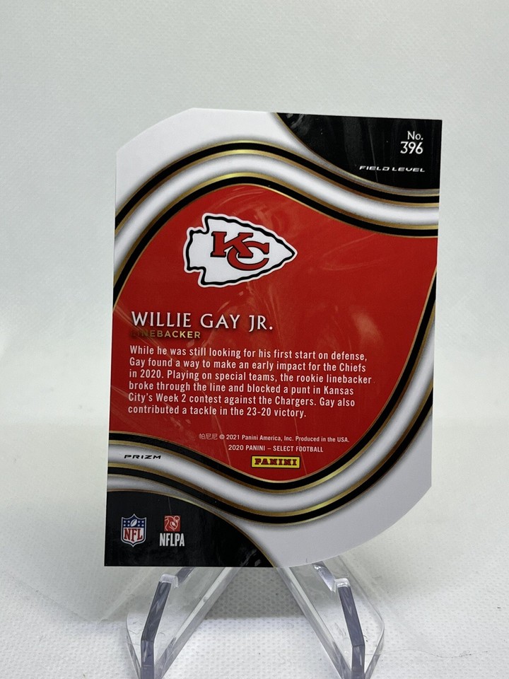 2020 PANINI SELECT-DIE CUT-FIELD LEVEL BLUE # WILLIE GAY JR. | eBay