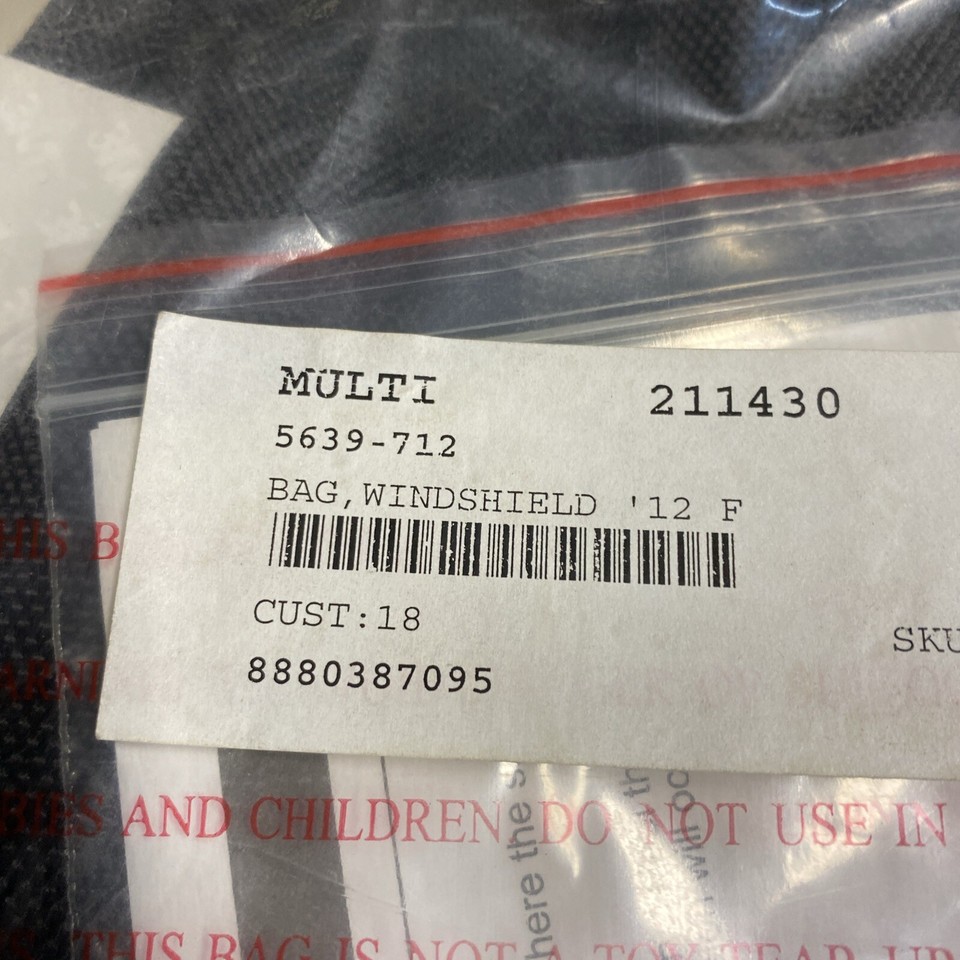 Arctic Cat 5639-712 Snowmobile Windshield Bag SM OEM | eBay