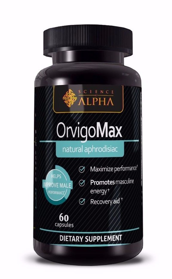 OrvigoMax Natural Aphrodisiac By Alpha Science – 60 Capsules With Maca ...