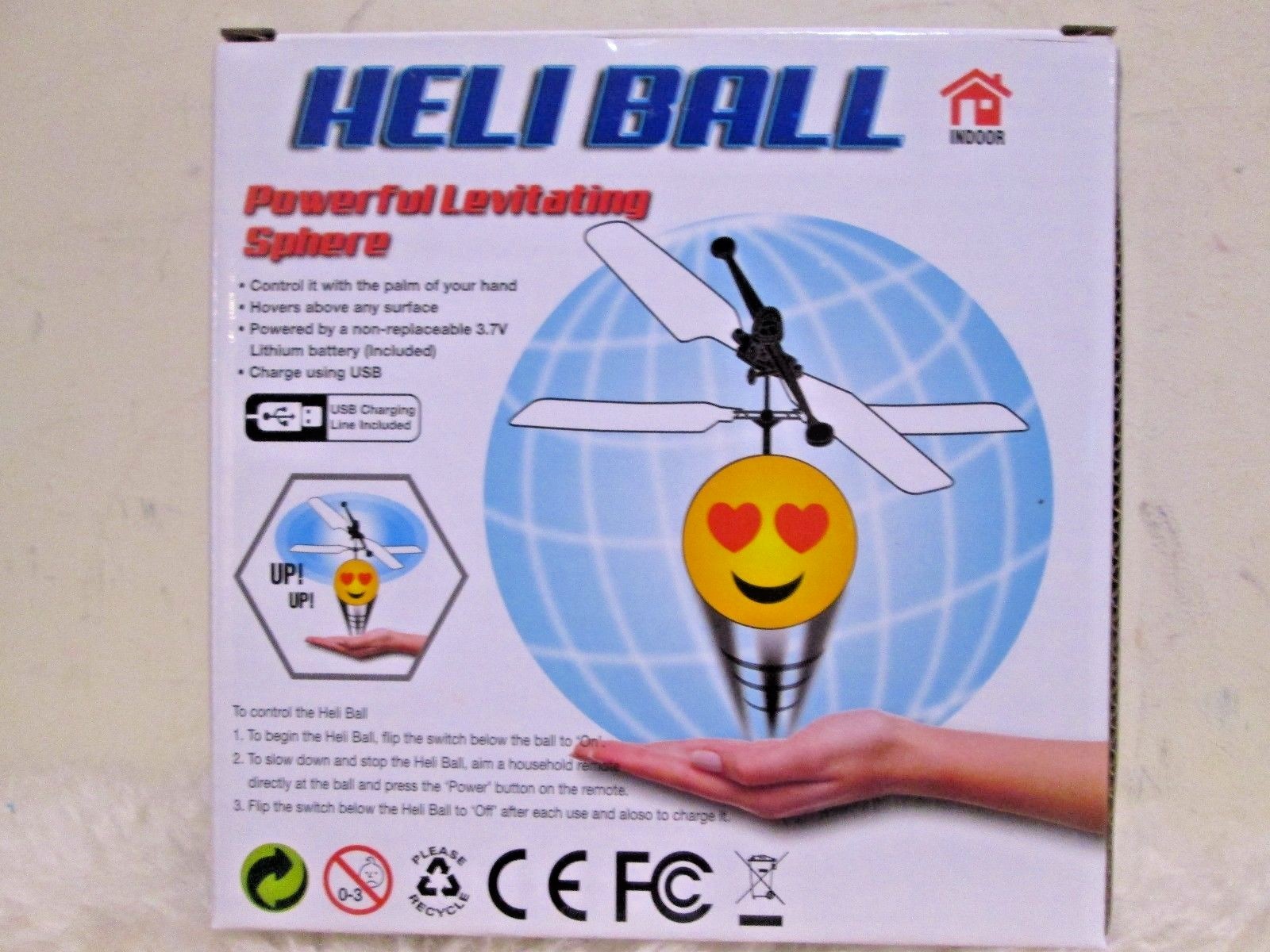 4 X Heli Ball Sphere Ninja Turtle Control in Your Hand Fly up to 15 ...