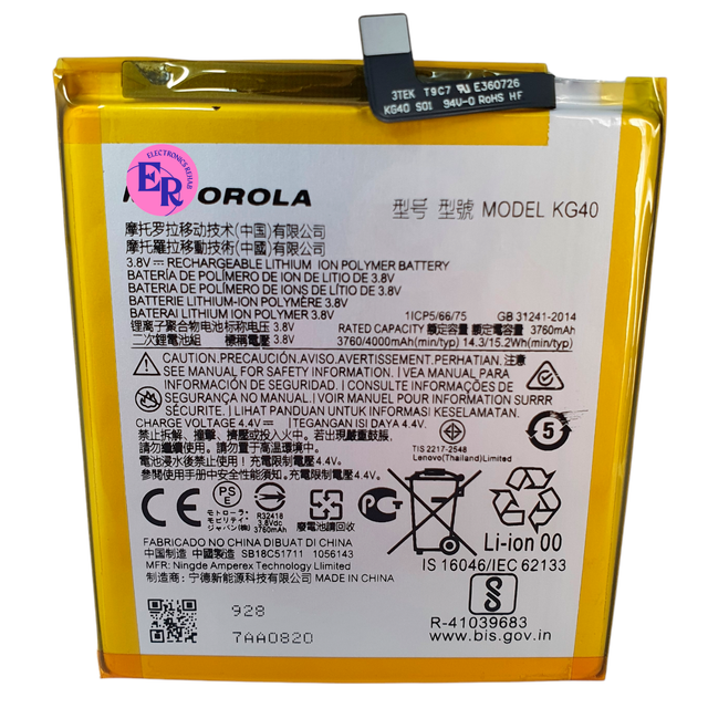 ORIGINAL MOTOROLA KG40 BATTERY FOR MOTO G8 PLAY XT2015-2 XT2016-2 ...