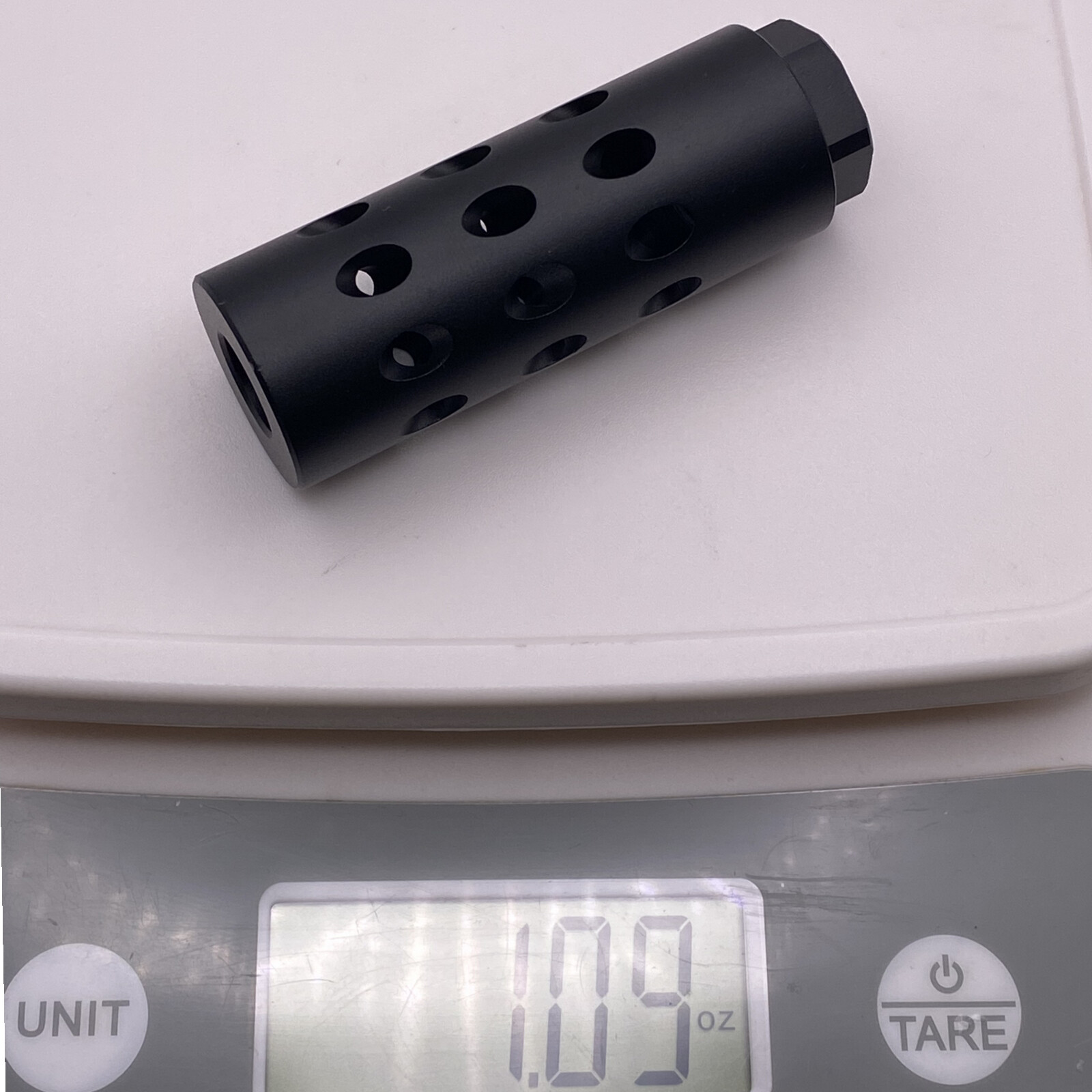 Muzzle Brake Compensator 1/2X28 for .223/556 Aluminum Red Tan Blue ...