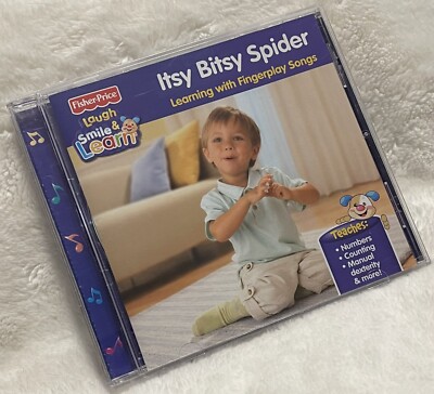 Fisher Price Laugh Smile & Learn CD Itsy Bitsy Spider Learning ...