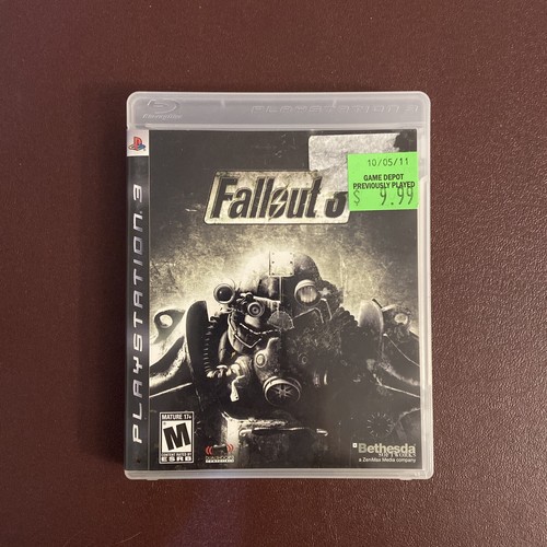 Fallout 3 (Sony PlayStation 3, 2008) - CIB - Tested | eBay