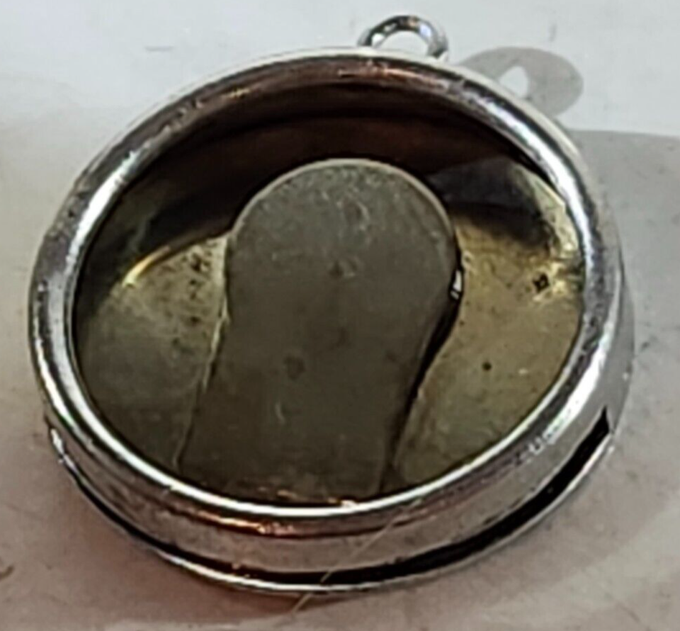 Vintage Sterling Silver EMERGENCY DIME HOLDER Charm for a Charm ...