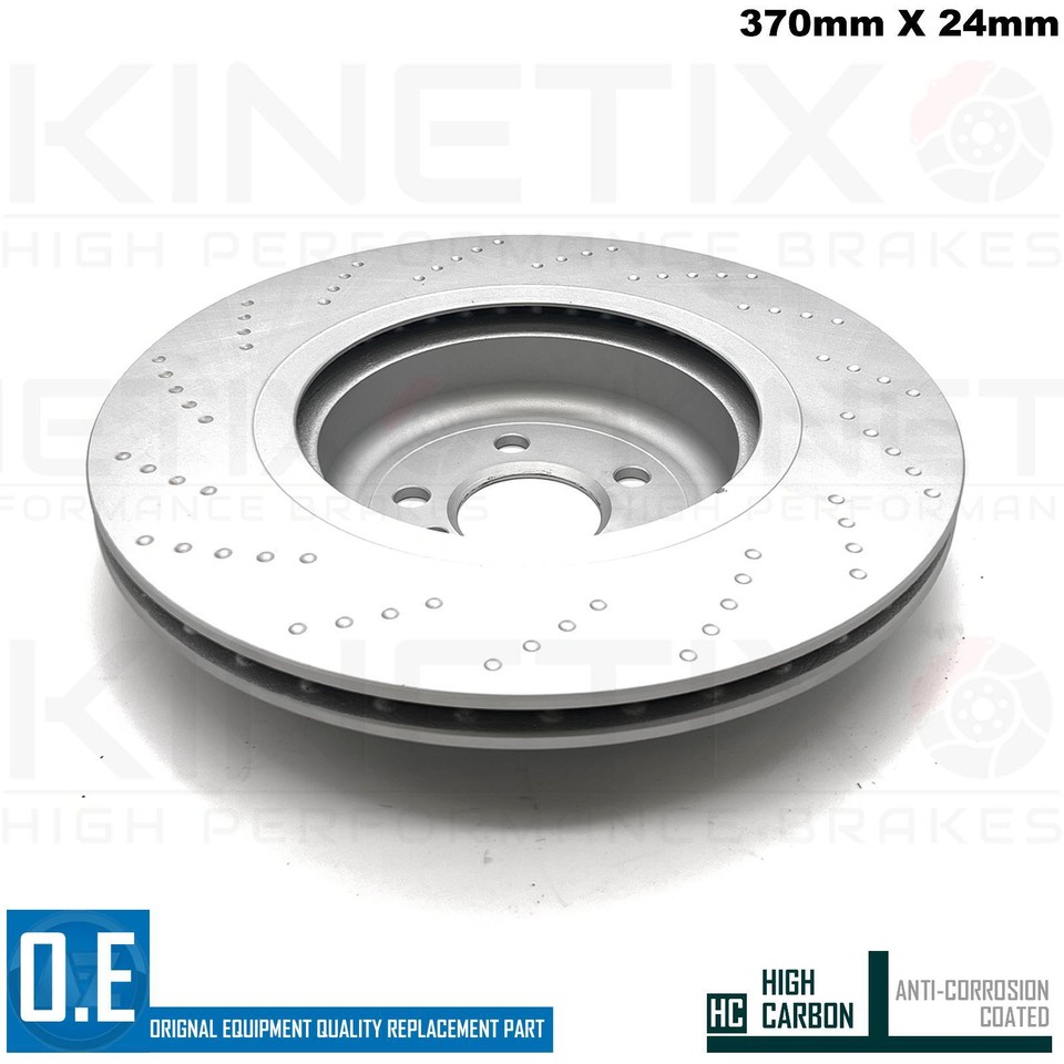 For BMW X7 M50d G07 M Sport rear brake discs mintex pads sensor 370mm ...