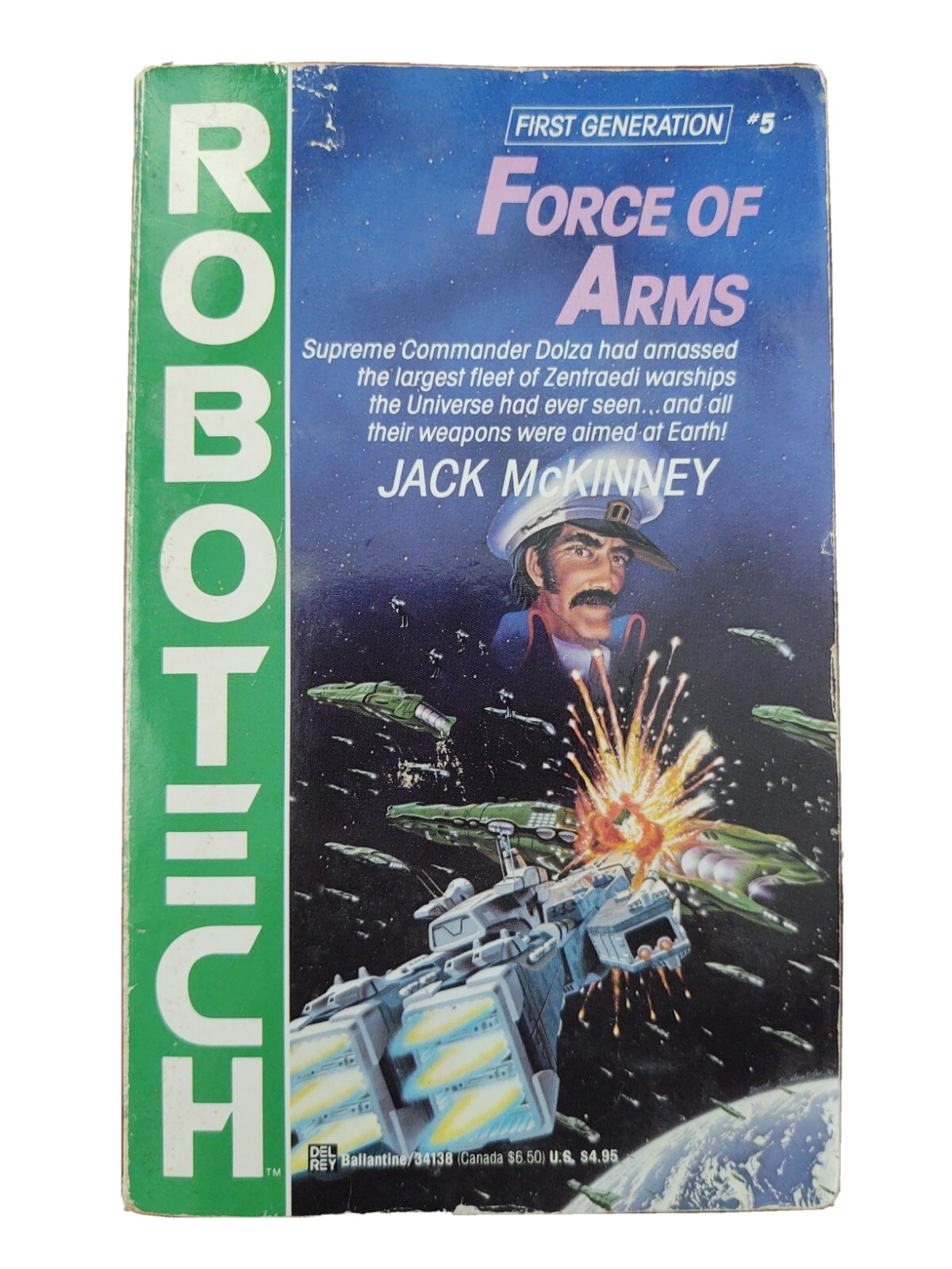 Robotech - Force of Arms by Jack McKinney (Vintage 80s Sci Fi ...