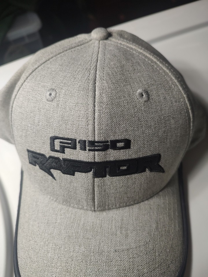 Ford Raptor Hat F-150 Raptor F150 Baseball Cap Gray Black NWOT ...