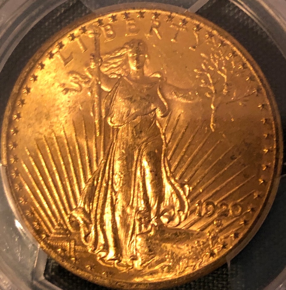 1920 St. Gaudens Double Eagle PCGS 63 Rare $20 Gold Coin | eBay
