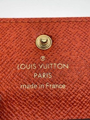 Louis Vuitton Key Case Monogram Canvas Leather Brown Men's, Slightly ...
