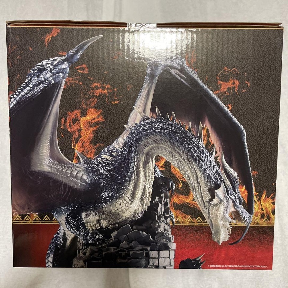 Monster Hunter Ichiban Kuji Fatalis Last One Award Metallic Figure Set ...