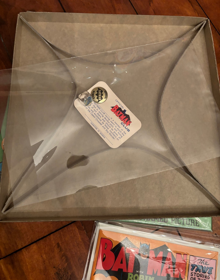 Rare Batman Golden Records Set Complete with Record, Comic, Ring ...