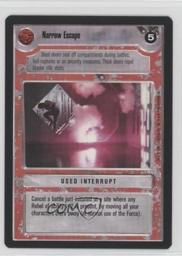1995 Star Wars CCG: Premiere Narrow Escape | eBay UK