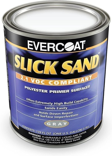 Evercoat Slick Sand Polyester Primer Surfacer for Fiberglass, Wood ...