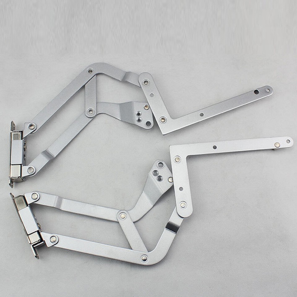 Cabinet Door Hinges Vertical Swing Lift Up Stay Pneumatic Arm Nickel ...
