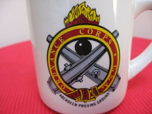 ORDNANCE CORPS U.S.A. - ABERDEEN PROVING GROUND Vintage Mug | eBay
