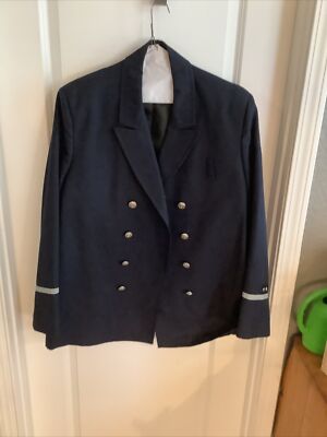 Elbeco - Class A Double Breasted Dress Coat - Navy Blue - 46L - Gold ...
