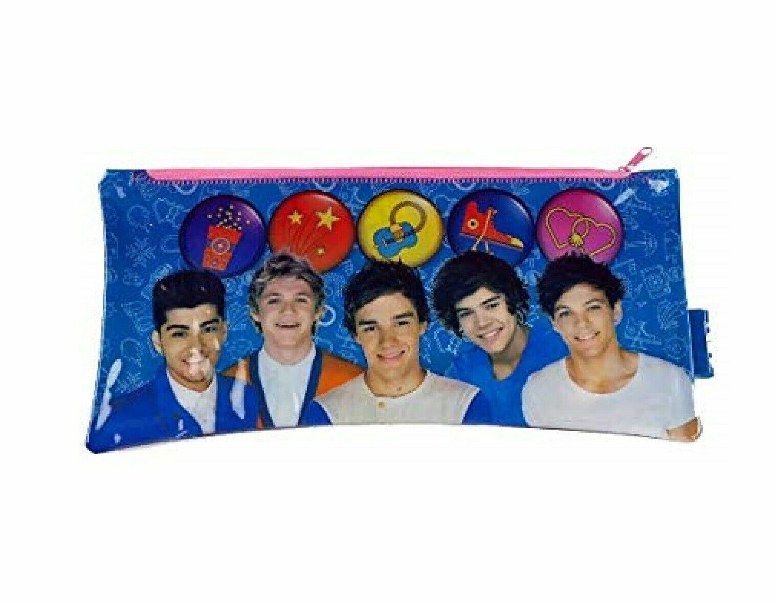 One Direction Ultimate Stationary Fan Pack Gift Set & Pencil Case Back ...