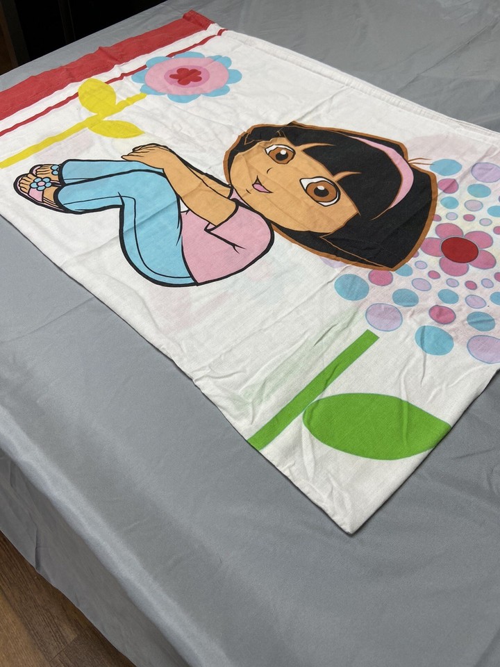 Dora The Explorer & Monkey Boots Nick Jr. Vintage Rare Pillowcase ...