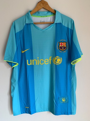 Barcelona Away Jersey 2007/08 Messi #19 Size L | eBay UK