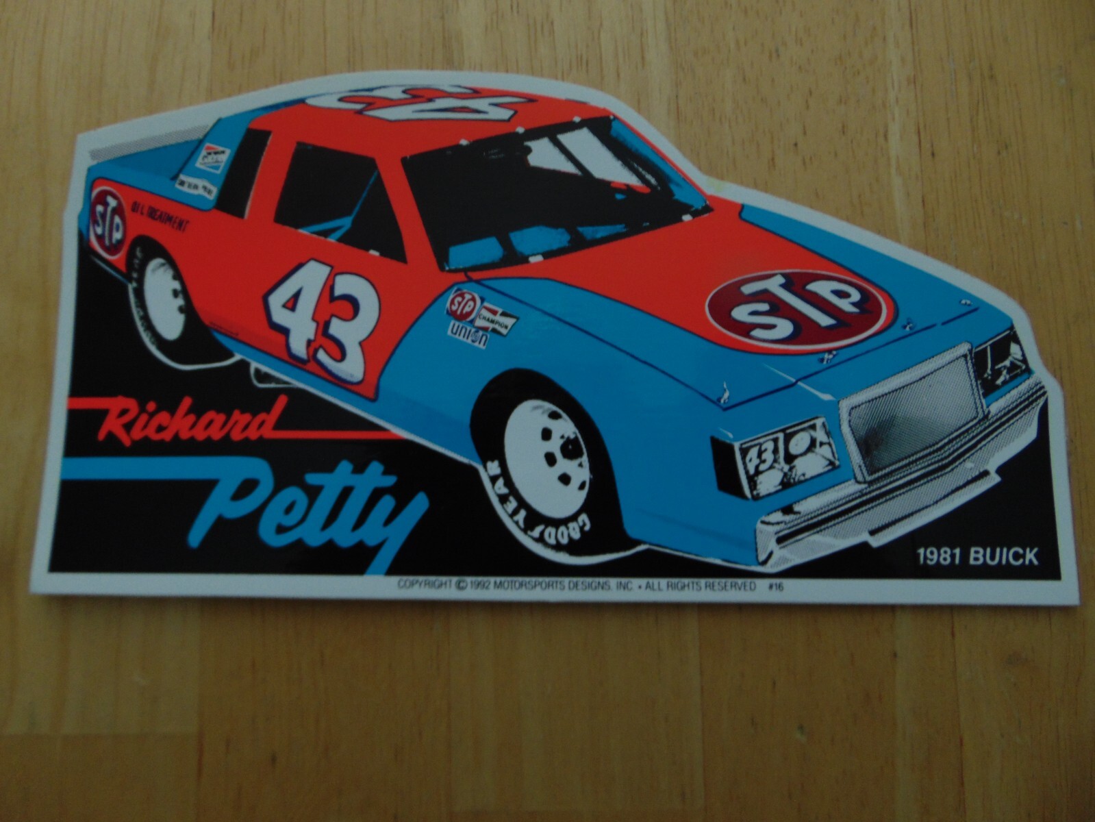 RICHARD PETTY 1981 BUICK REGAL DAYTONA 500 WINNER STP AUTO RACING ...