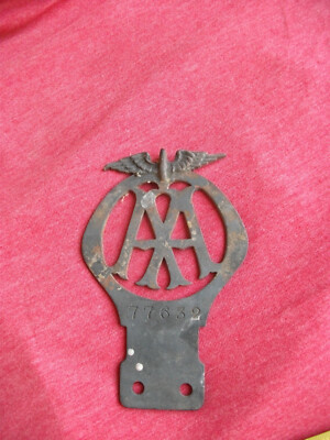 An original AA Badge #77632 ~ Mayfair 1430 / Pre 1930 ~ Automobilia ...