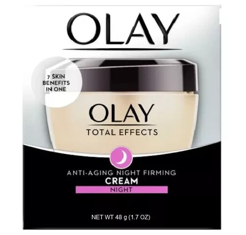 Olay Total Effects Anti-Aging Night Firming Cream 1.7 oz/ 48 g FULL ...