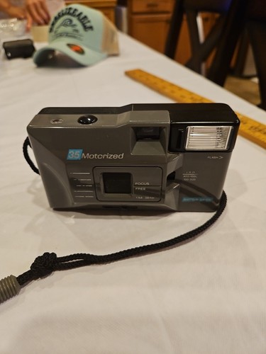 Sears Camera Motorized Focus-Free 35mm Vintage Tested Works With Soft ...